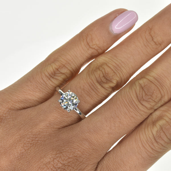 Lab Grown Diamond Ring with 1.5ct Round Diamond – NIYA K