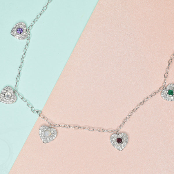 Heart ADORE Dangling Necklace – NIYA K