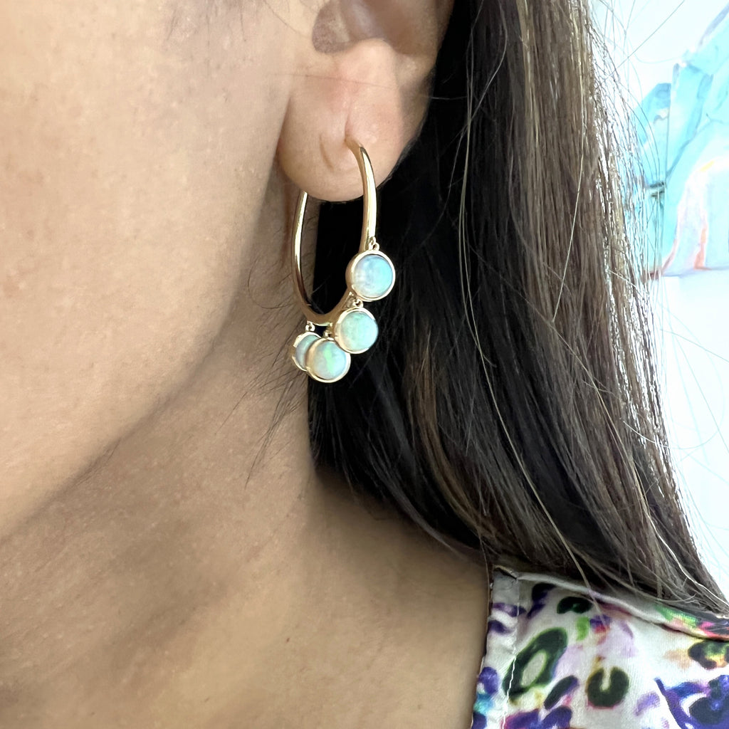 Opal Dangling Earrings – NIYA K