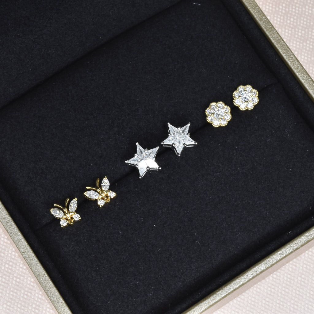 Flower Cluster Studs – NIYA K